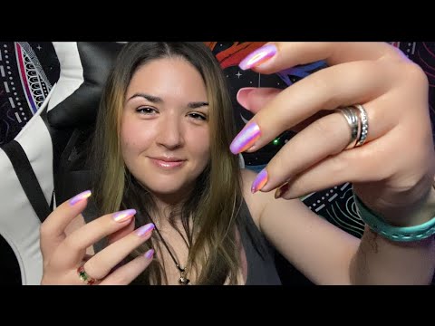 First ASMR video (snapping/whispers/visuals/lots more) - YouTube