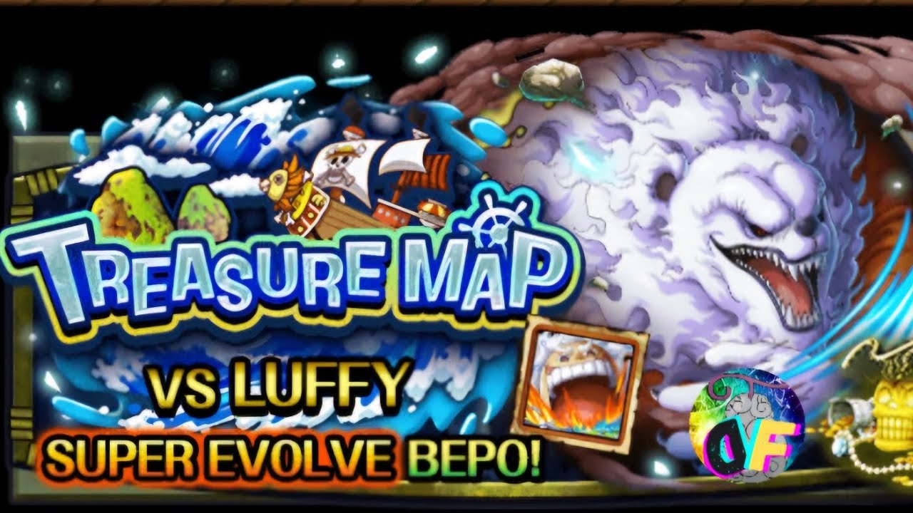 OPTC - Treasure Map Vs Luffy (My teams) - YouTube