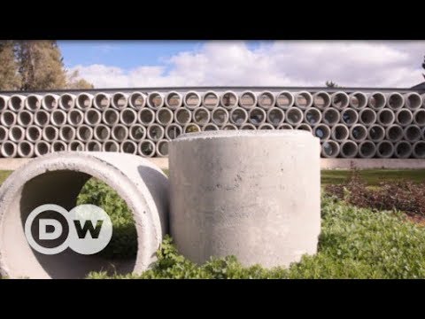 How to make a designer villa with concrete pipes - YouTube