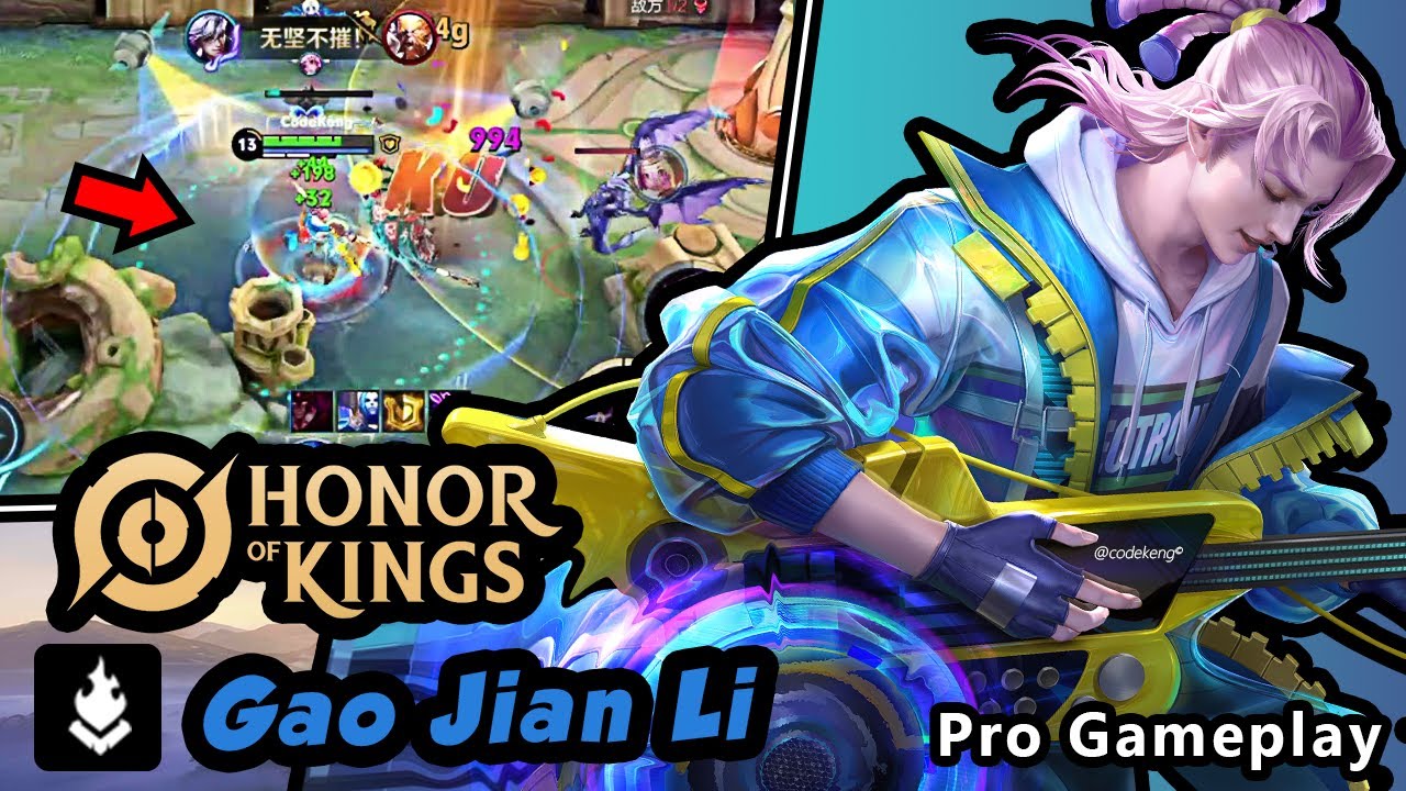 Honor of Kings Global : Gao Jian Li - YouTube