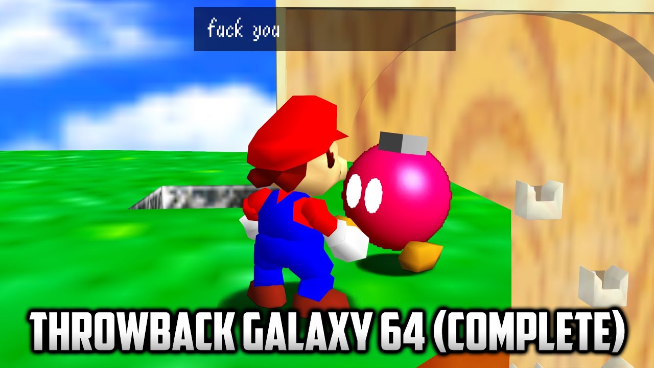 ⭐ Super Mario 64 - Throwback Galaxy 64 (Complete) - YouTube