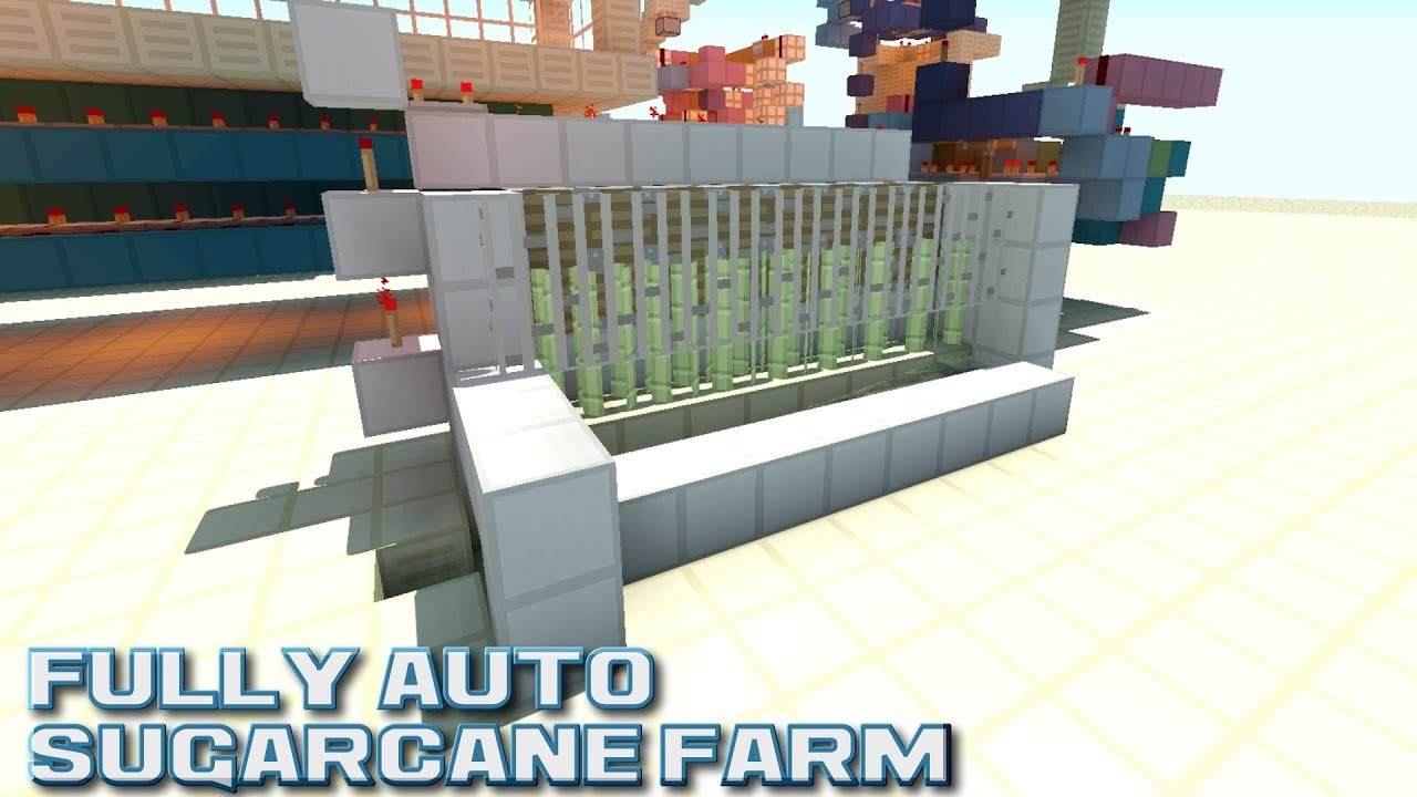 MCTUT - Easy & Compact Bulk Sugarcane Farm (1.7.10 READY) - YouTube