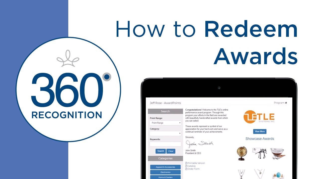 How to Redeem Awards and Points on Terryberry's Recognition Platform ...