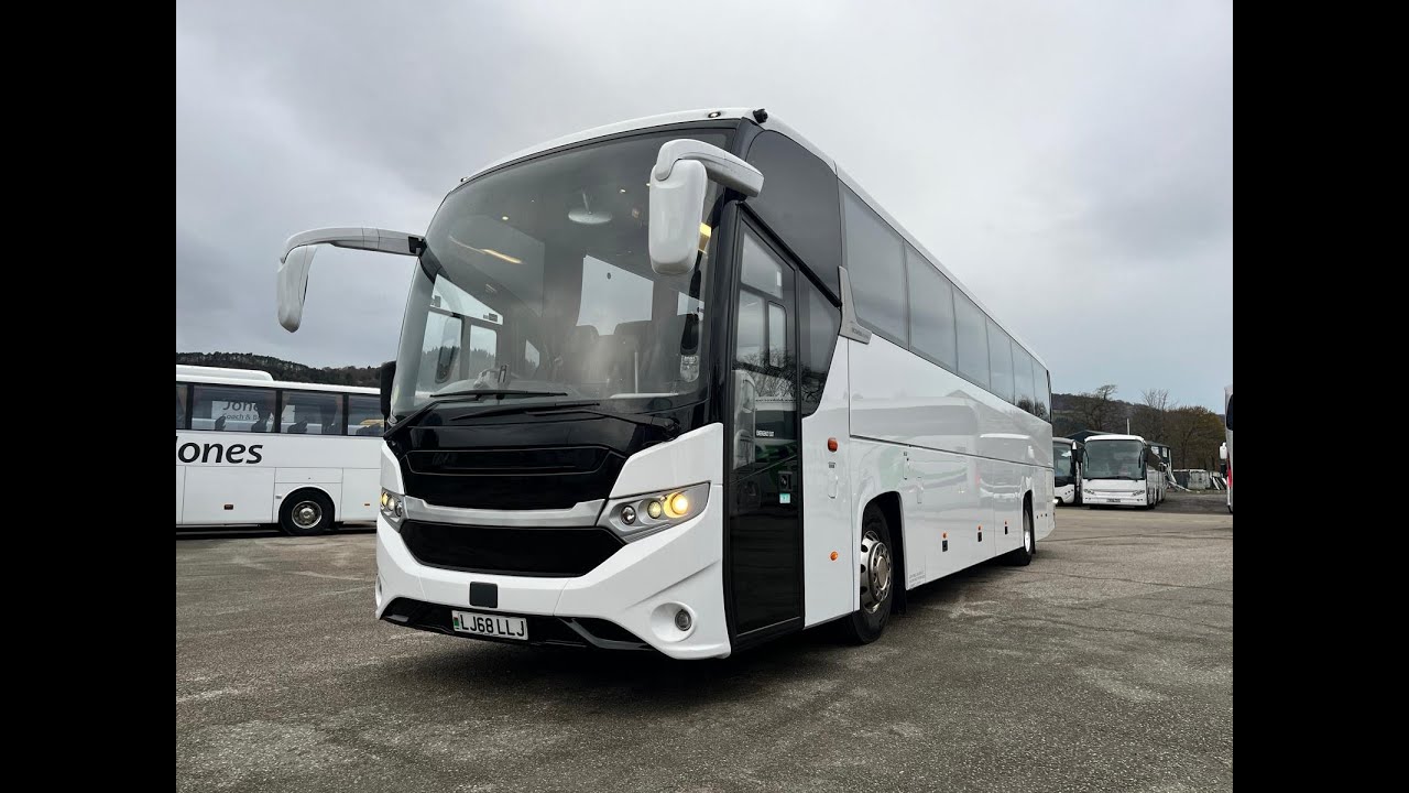 2018 SCANIA K410 INTERLINK Euro 6 53 seat executive coach - YouTube