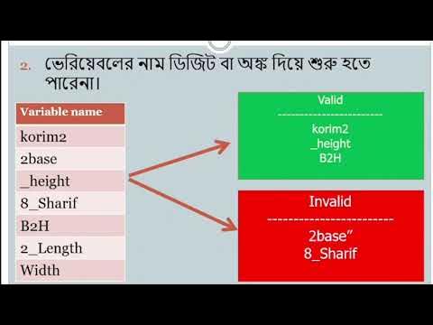 HSC ICT variable in Programming - YouTube