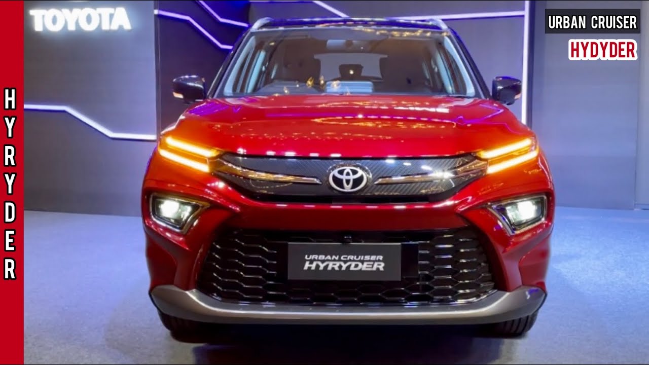 New Toyota Urban Cruiser Hyryder 2022 is here 🔥 28 Kmpl 😯 Hybrid Car ...