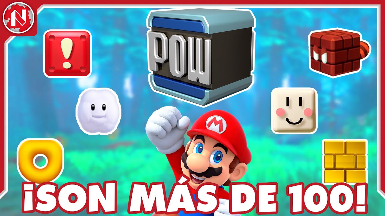 TODOS los Tipos de BLOQUES de Super Mario que EXISTEN [2] - YouTube