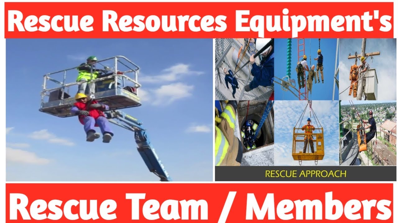 Types of Rescue Equipment's |Rescue Team /Members |Rescue Resources ...