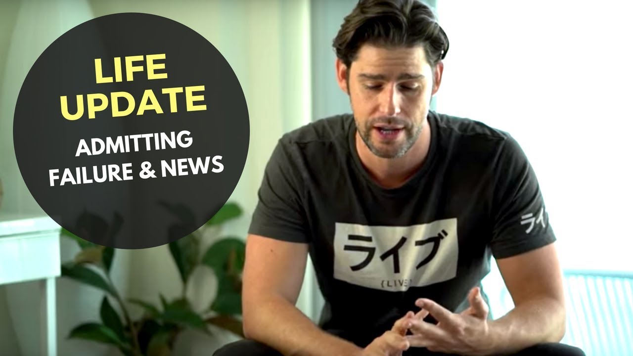LIFE UPDATE - ADMITTING FAILURE AND EXCITING NEWS - YouTube