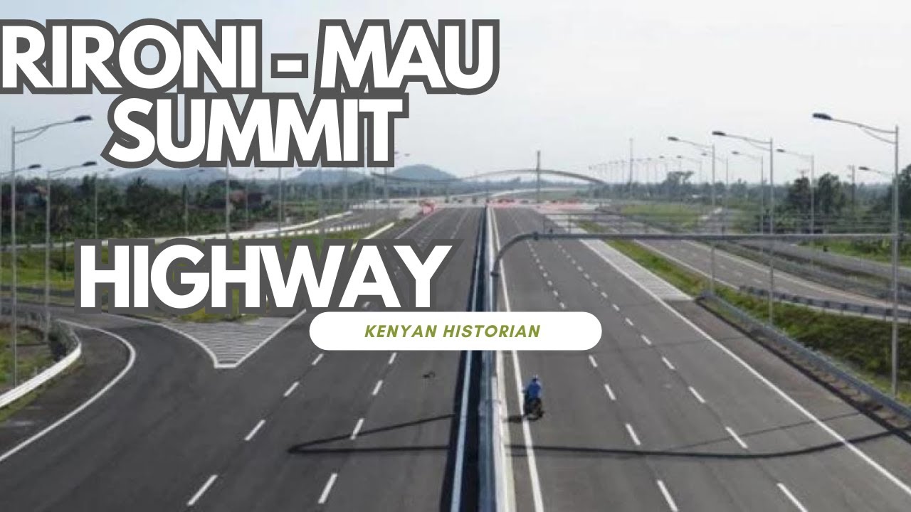 Transport CS Kipchumba Murkomen reveals why construction of Rironi Mau ...