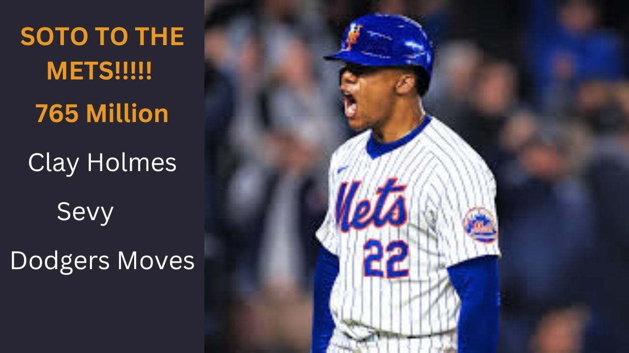 SOTO TO THE METS!!! Record contract. Clay Holmes as a SP, Highest A's ...