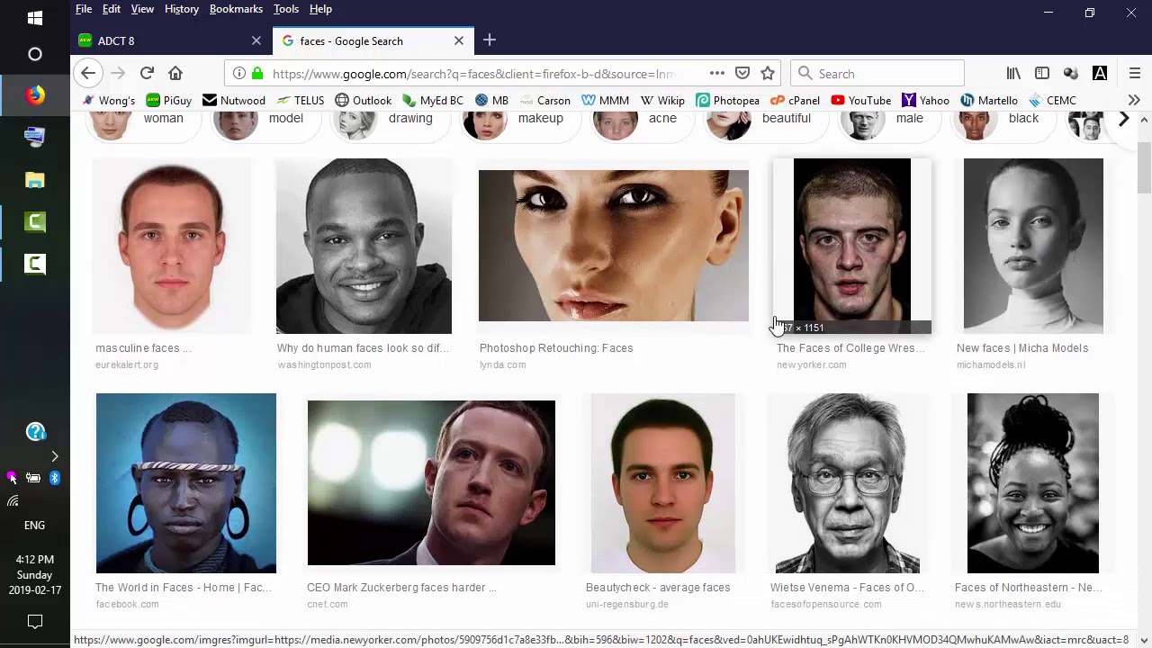 PhotoShop Choosing Wacky Faces Images (2018) - YouTube