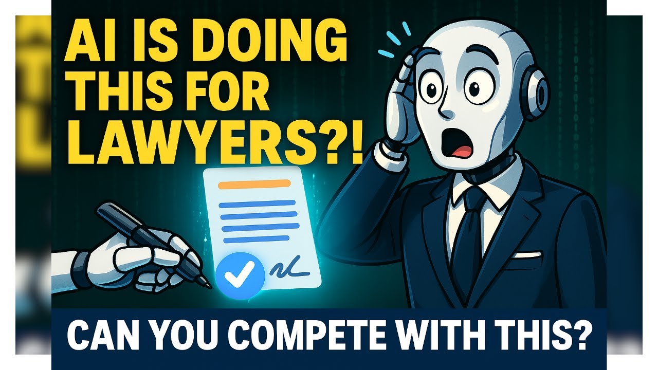 Top 3 AI use cases for LAWYERS 2025 🔥 | The Future of Legal Tech - YouTube