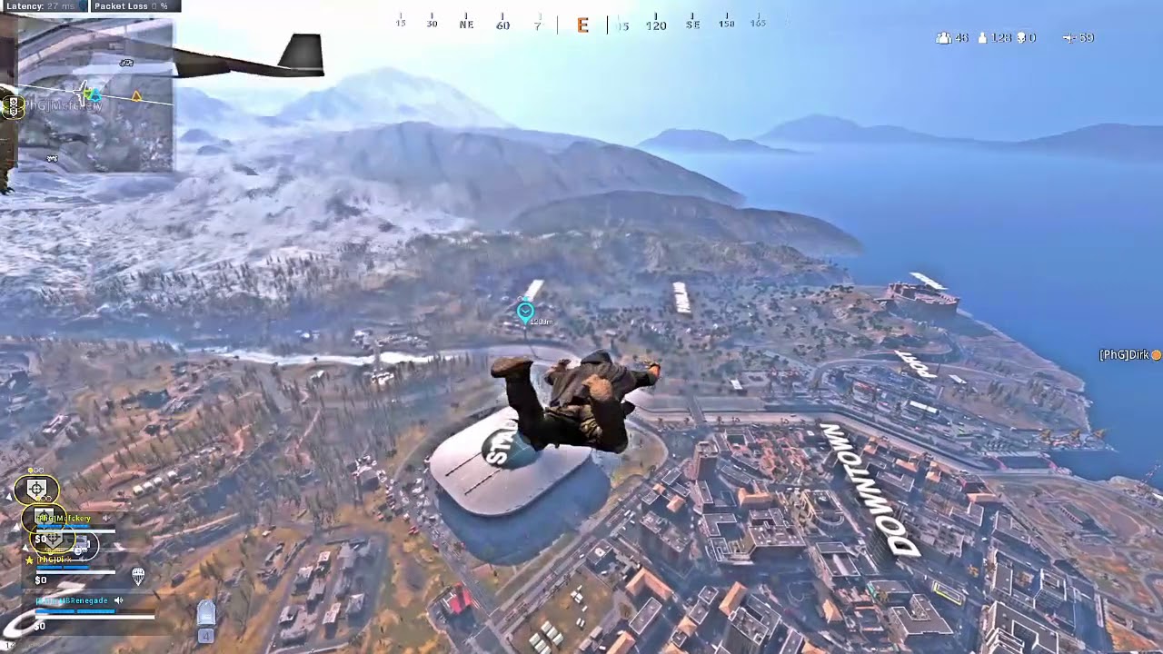Call of Duty Warzone Parachute Glitch - YouTube
