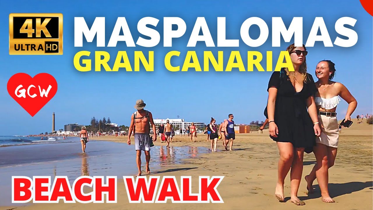 Gran Canaria Maspalomas Playa Del Ingles đź‘™ Naturist Beach Walk Canary Islands Youtube