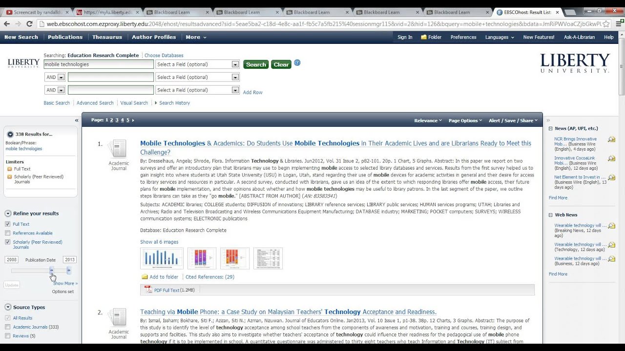 Brief Intro to LU Online Library Resources - YouTube