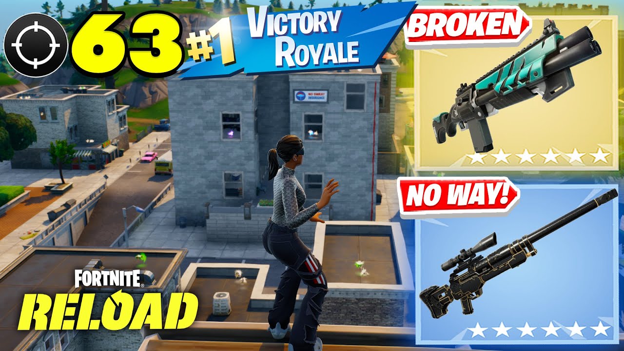 *EXOTIC* Lawless Heavy IMPACT Sniper in *RELOAD* ?! (Fortnite Chapter 6 ...