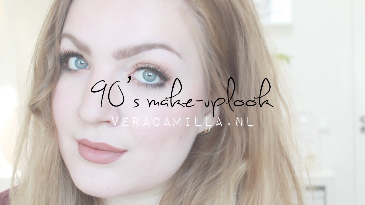 90's make-uplook | tutorial | trend | how-to - YouTube