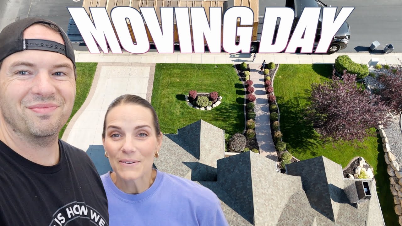 MOVING DAY IS FINALLY HERE! MOVING INTO OUR NEW HOME! - YouTube