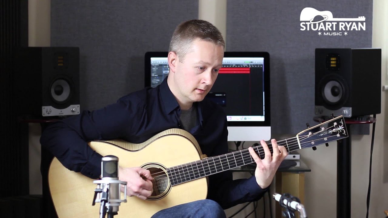 Fingerstyle Guitar - Stuart Ryan - Sally Gardens - YouTube
