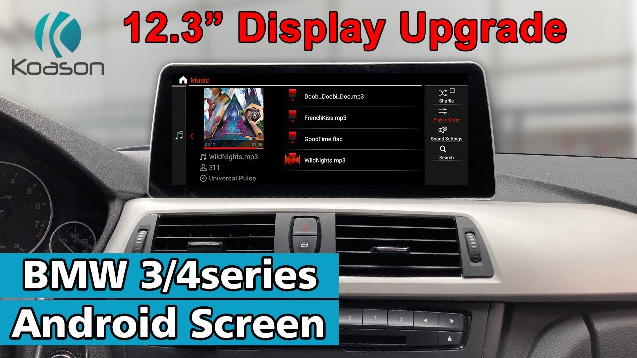 BMW Android Screen | BMW Screen Upgrade | 3/4 Series M3 M4 F30 F31 F32 ...