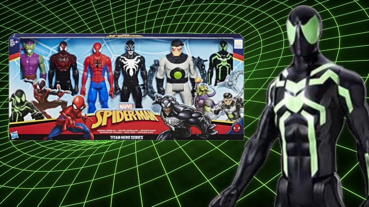 PACK SPIDERMAN BIG TIME TITAN HERO SERIES. UNBOXING & REVIEW - YouTube