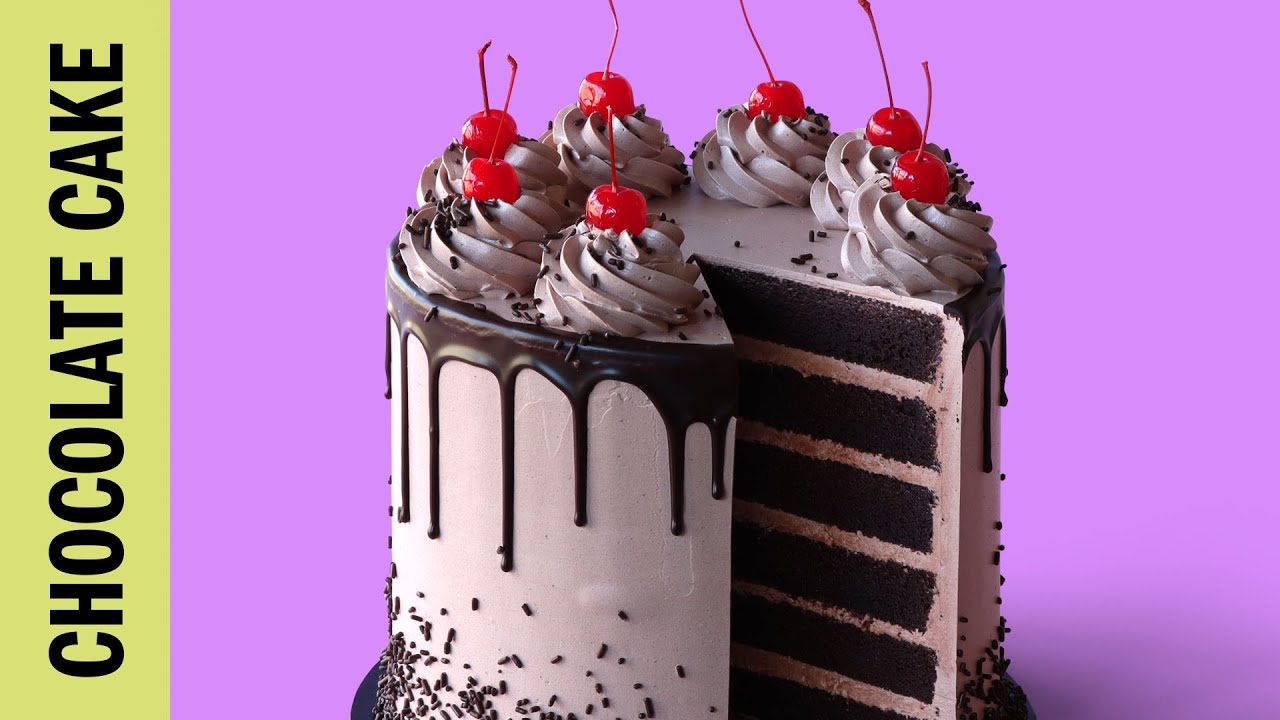 BEST EVER Chocolate Cake Recipe! - The Scran Line - YouTube