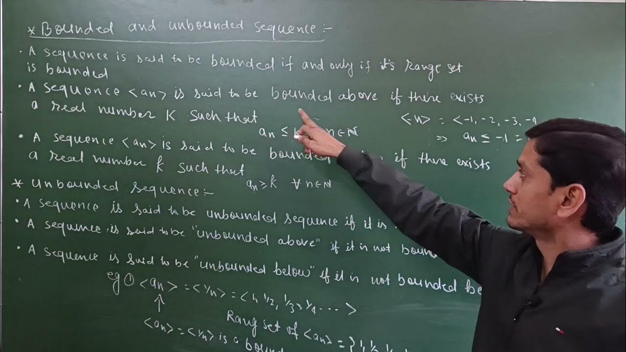 #3 bounded and unbounded sequence/real sequence - YouTube