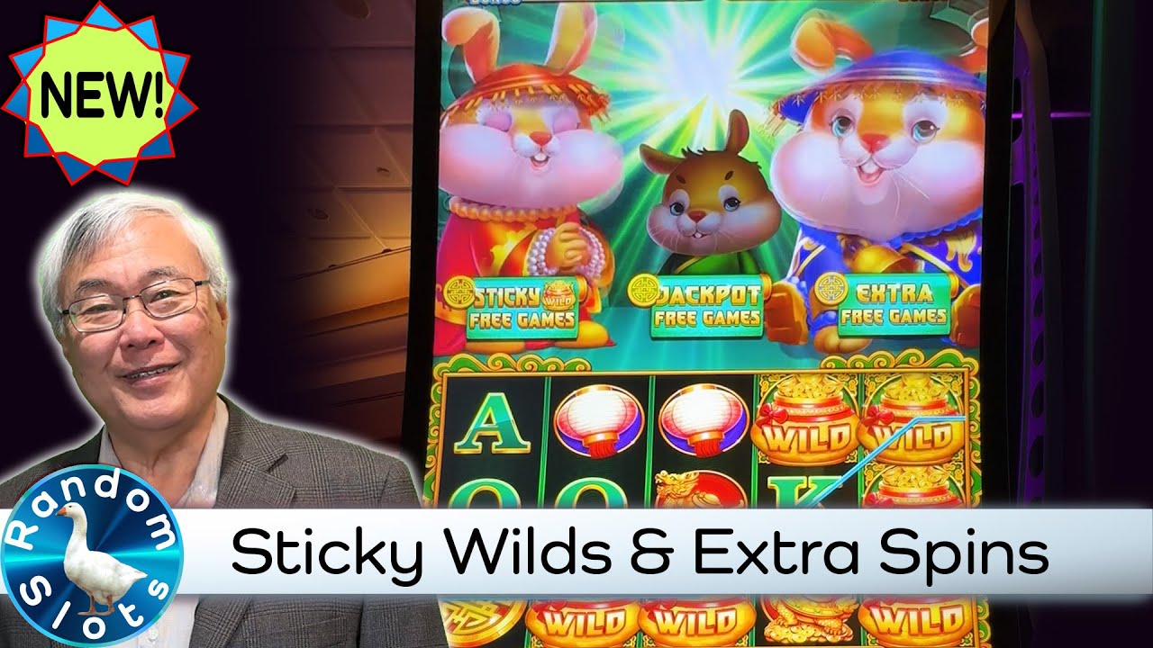 San Fa Rabbits Slot Machine Bonus - YouTube