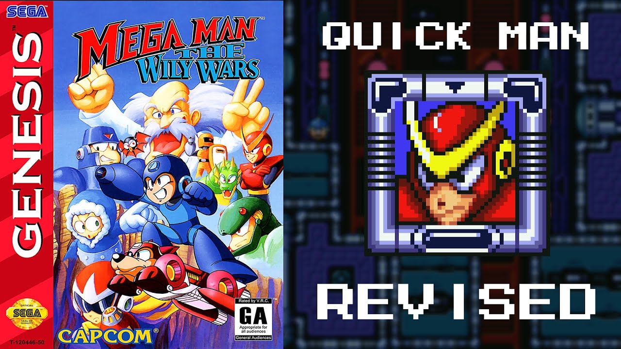 Mega Man: The Wily Wars - Quick Man (Revised) - YouTube