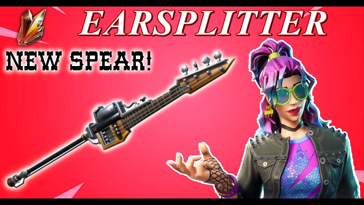 ⚡130 EARSPLITTER REVIEW! // NEW AMAZING SPEAR! | Fortnite Save the ...