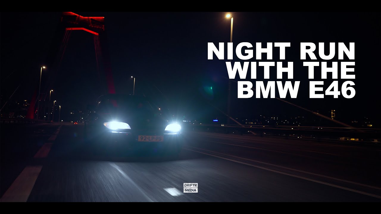 BMW E46 325CI NIGHT DRIVE IN R'DAM [4K] - YouTube