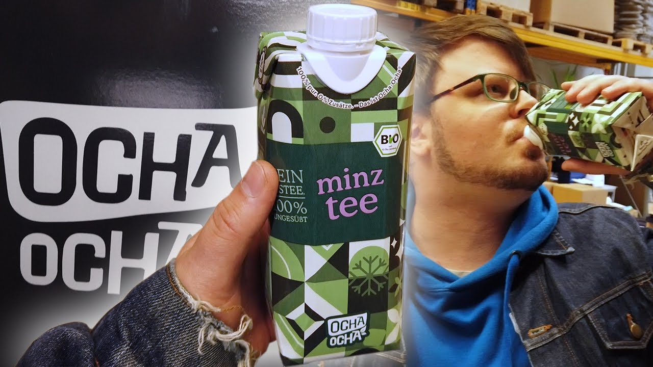 NEU: Ocha-Ocha® Minztee ist da! Denny & Chris im Lager VLOG - YouTube