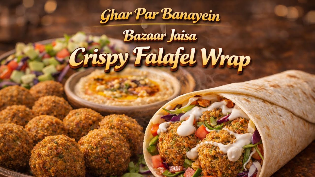 How to Make Easy Falafel at Home Recipe in Urdu By Noshaba Kitchen ...