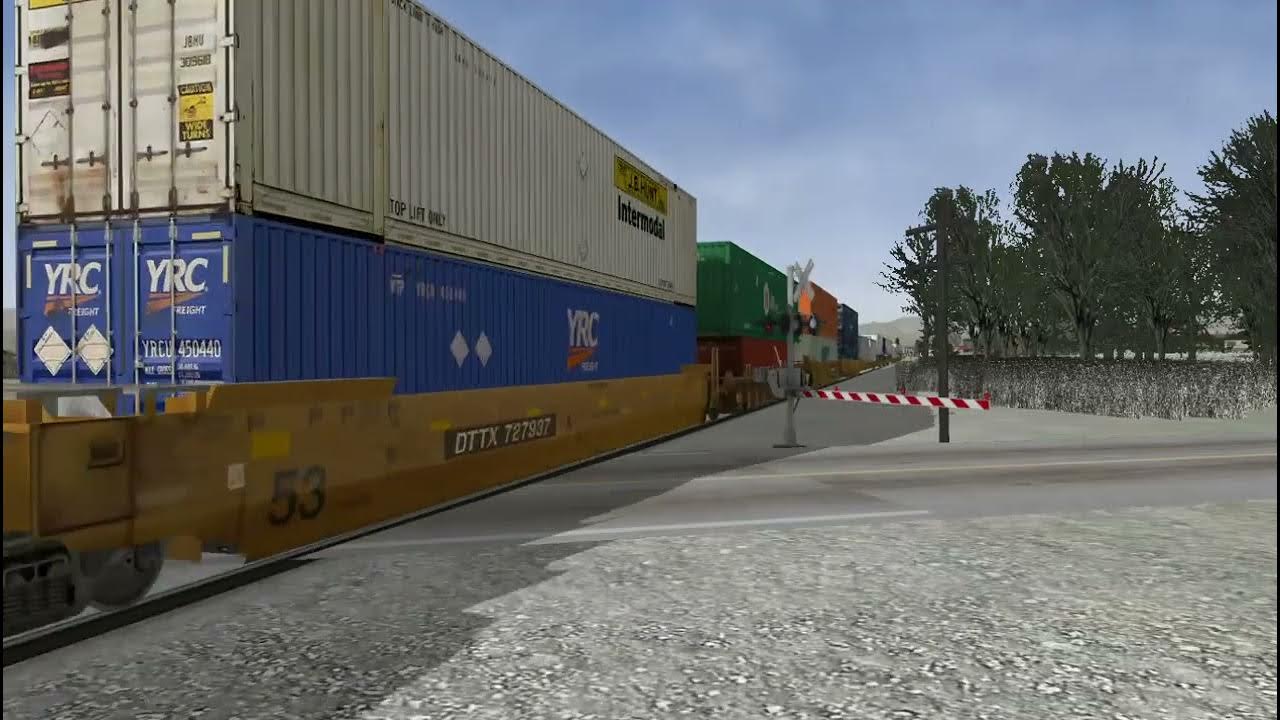 ORTS: High Speed UP C45AH #2753 EB ZMNLA-05 At Price, UT - YouTube