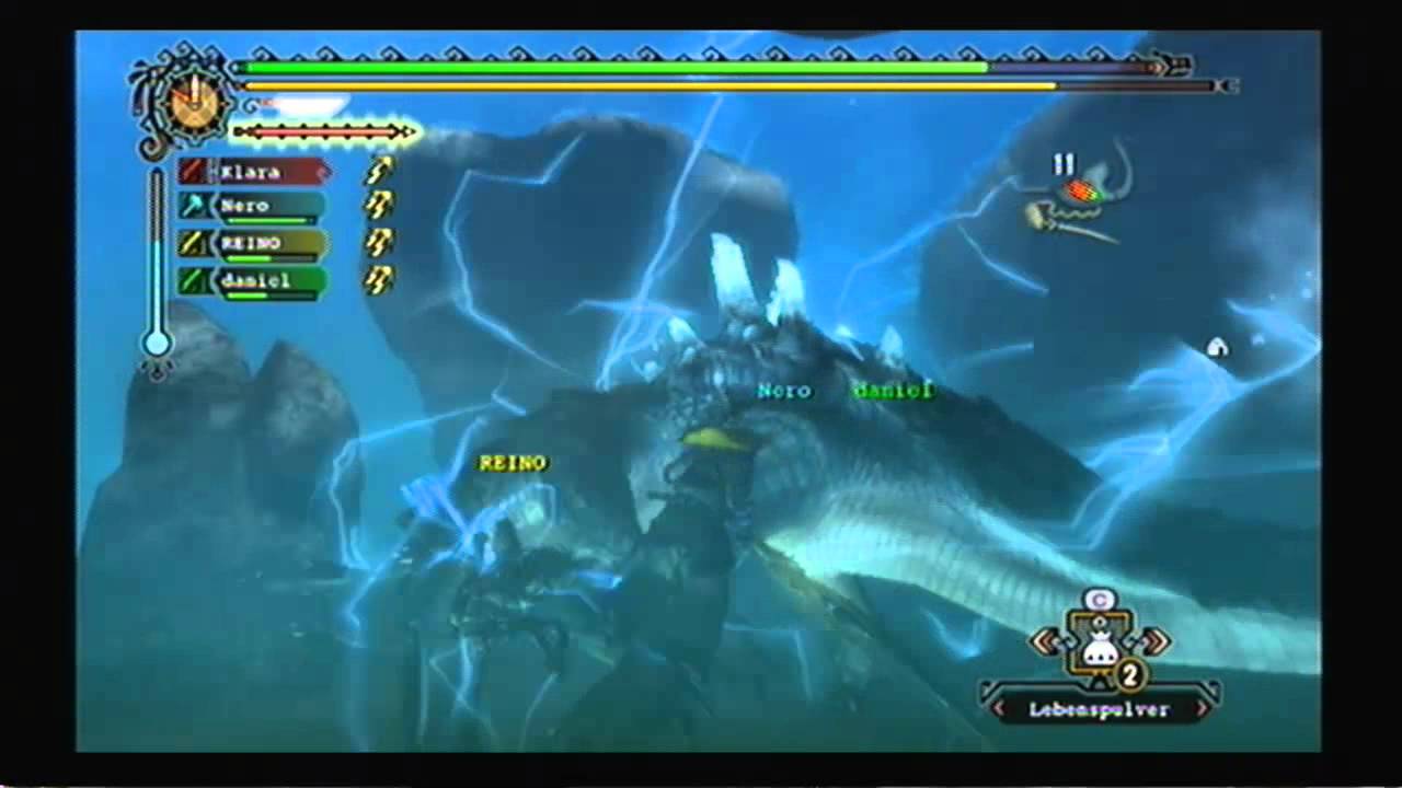 Monster Hunter Tri Lagiacrus ( German ) - YouTube