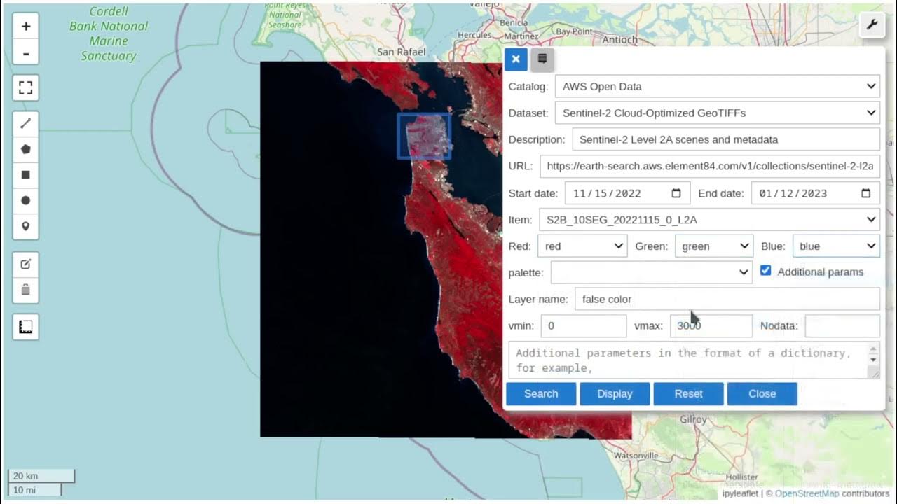 Leafmap new feature - Searching and visualizing open geospatial datasets interactively - YouTube