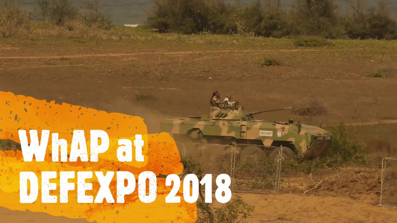 WhAP TATA Kestrel full display at DEFEXPO 2018 - YouTube