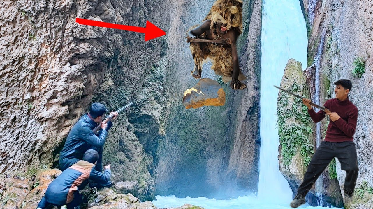 A breathtaking battle for survival: Caveman's surprise attack on ...