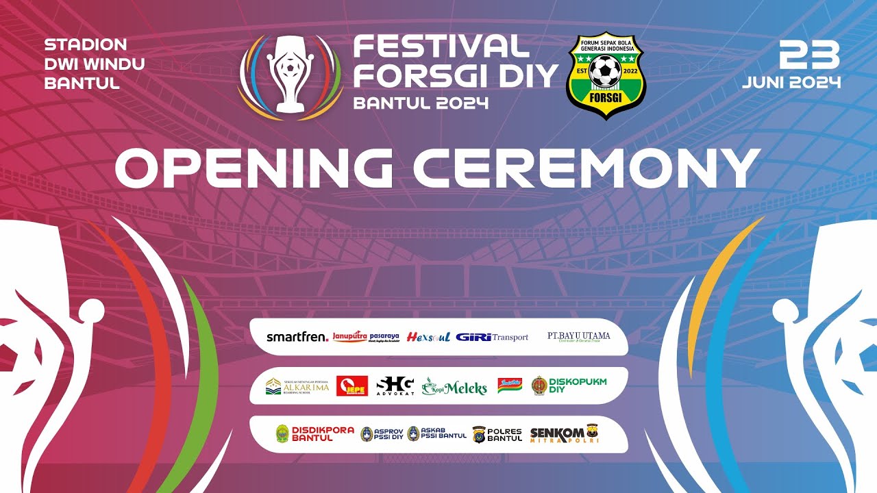 Opening Ceremony - Festival FORSGI DIY 2024 - YouTube