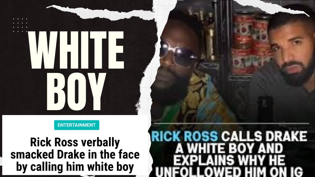 Let’s unpack the terminology of “WHITEBOY” 📦 #drake #rickross #milk74 # ...