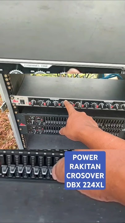 CEKSOUND CROSSOVER DBX 224XL#settings #sound #horeg #ceksound #audio #soundsystem #soundminiatur ...