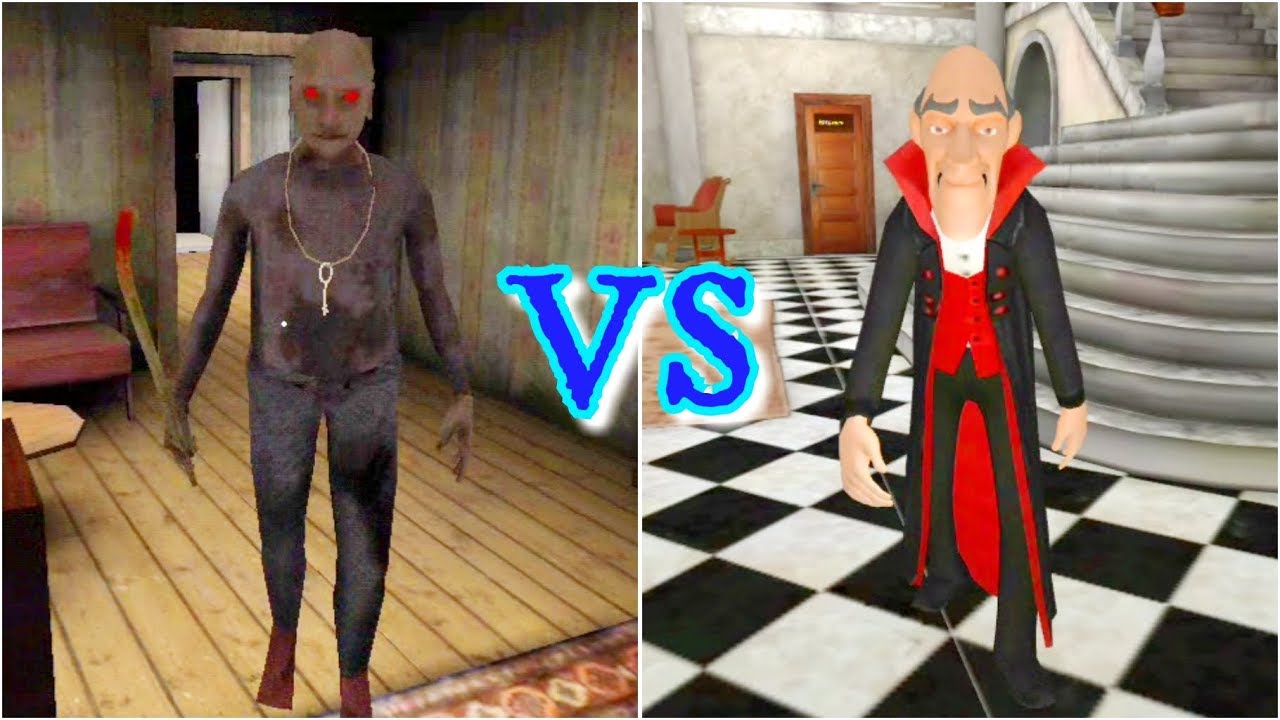 Grandpa vs Scary Vampire 3D - YouTube