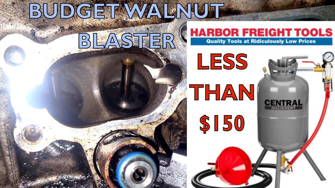 I Made a Budget Walnut Blaster from Harbor Freight for under $150 & it ...