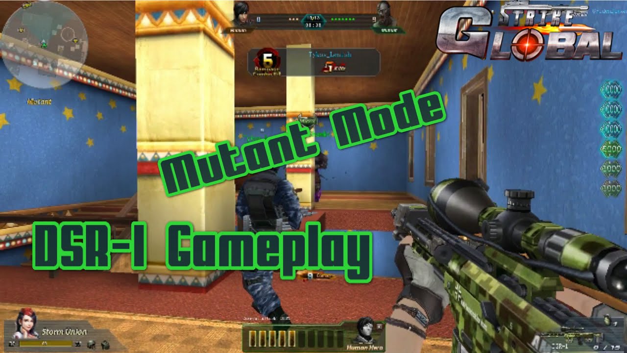Global Strike Mutant Mode DSR 1 Gameplay - YouTube