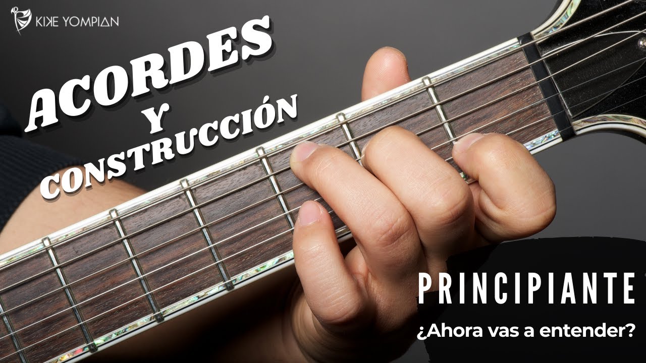 Construcción de acordes, las triadas e intervalos (PRINCIPIANTES) - YouTube