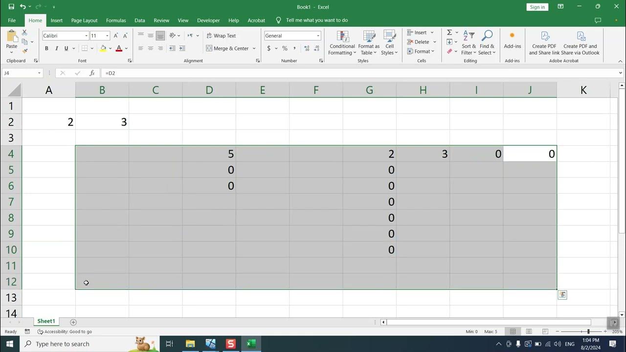 14.تكرار المعادلات بداخل الإكسل - Repeating formula in excel - YouTube