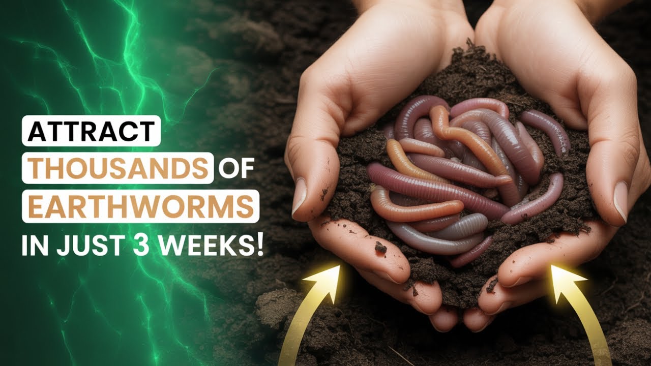 The ONE THING Missing From Your Soil to Attract THOUSANDS of Earthworms ...