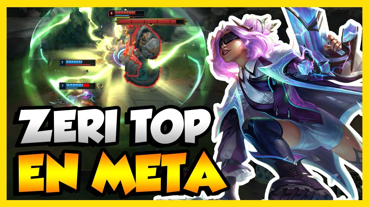 ZERI ES EL TOP MAS ROTO DEL META POR ESTA BUILD ASQUEROSA, NO PUEDEN NI ...
