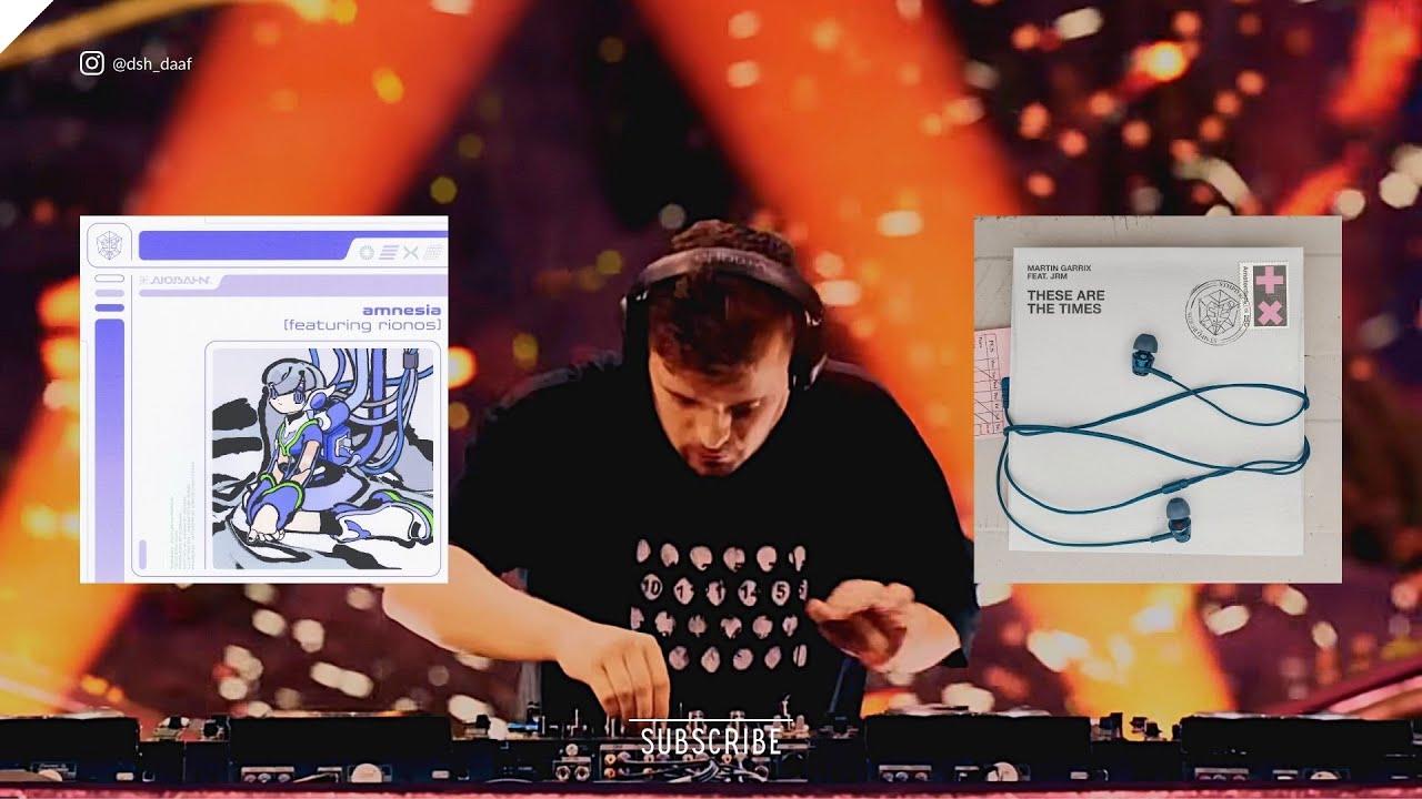aiobahn, rionos x Martin Garrix, JRM- amnesia x These Are The Times ...